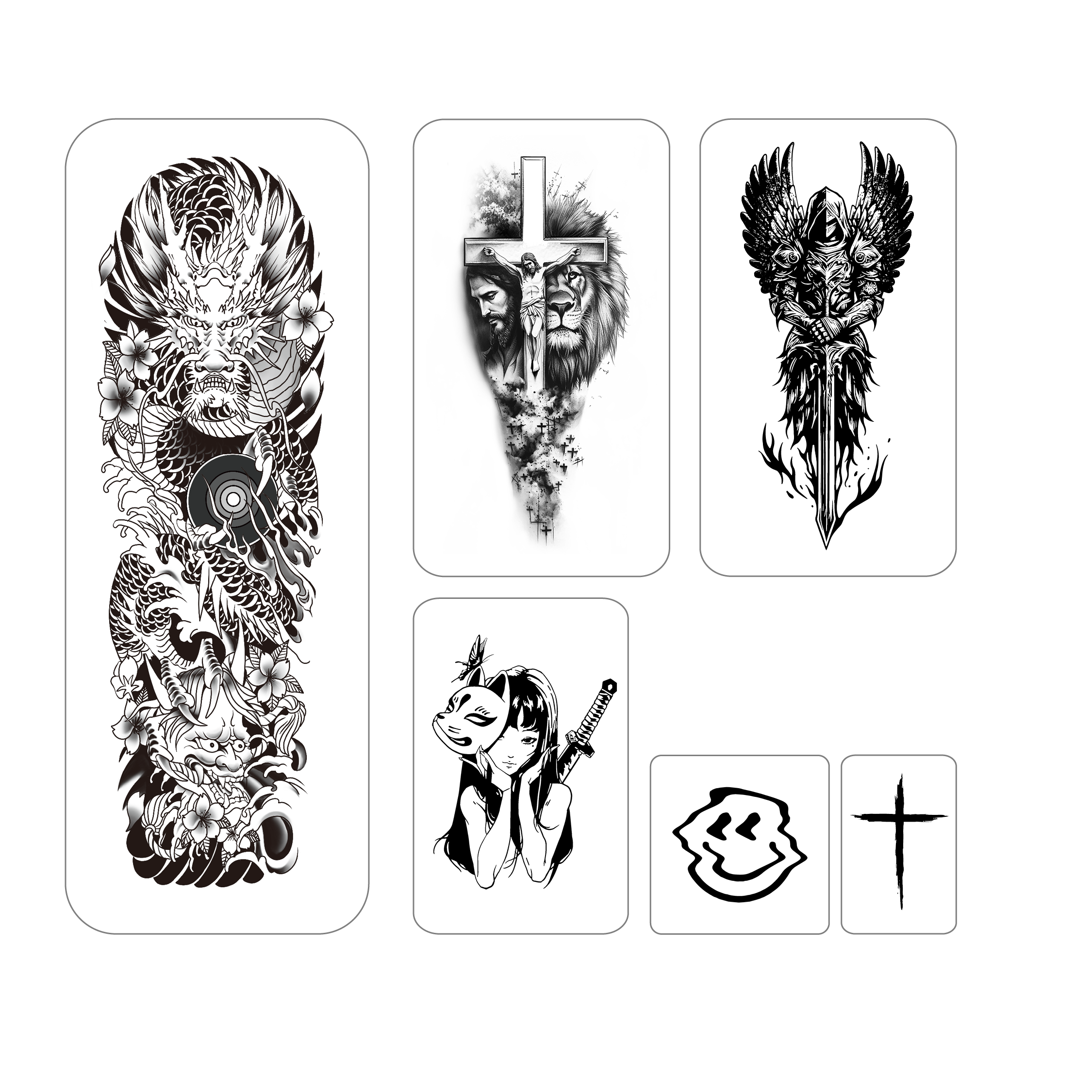 Starter Pack Temporary Tattoo Pack – SteezyInk