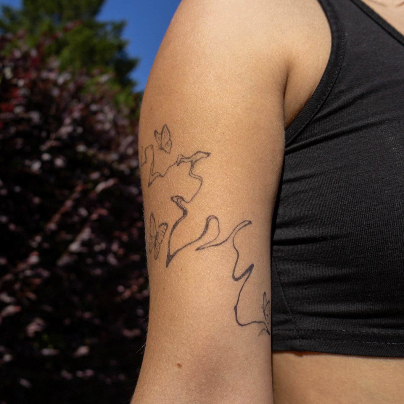 Realistic Arm Tattoos: Express Your Style, No Commitment – SteezyInk